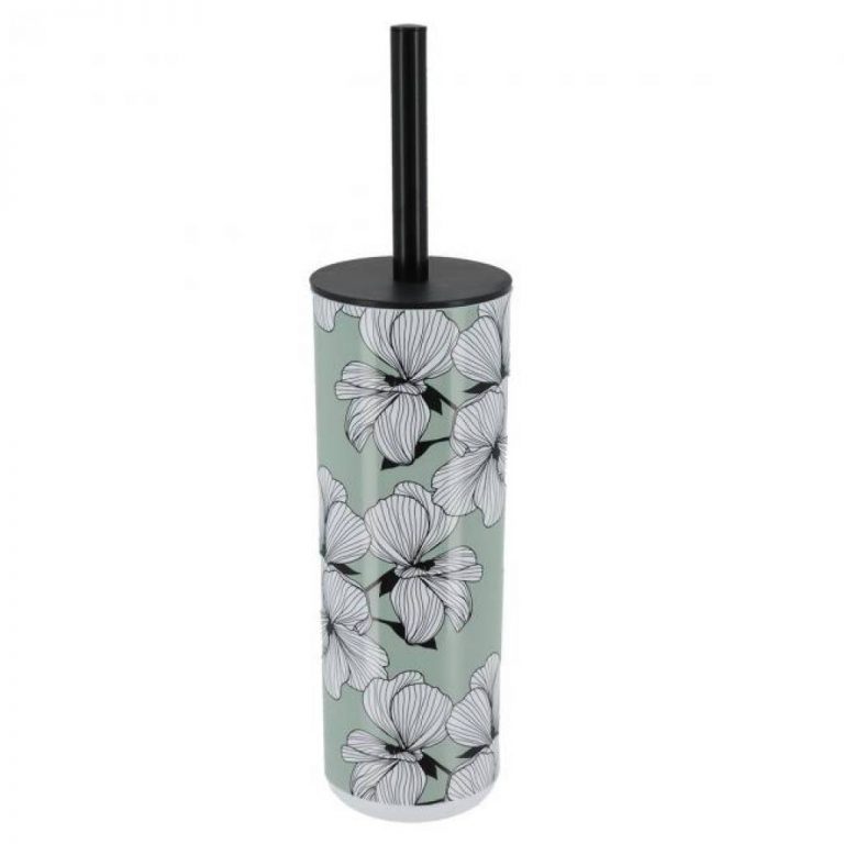 Brosse wc ps imprimee avec couvercle - Mr.Bricolage Martinique